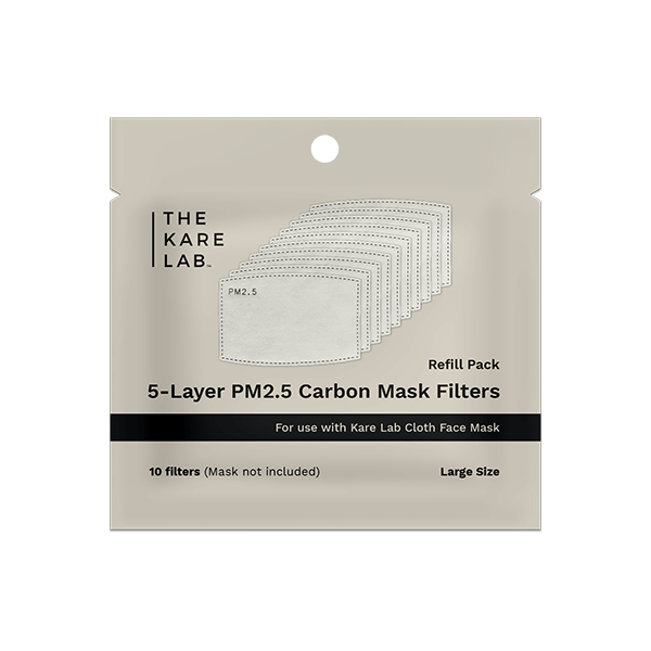 5 Layers PM 2.5 Carbon Mask Filters For Adult Cloth Mask