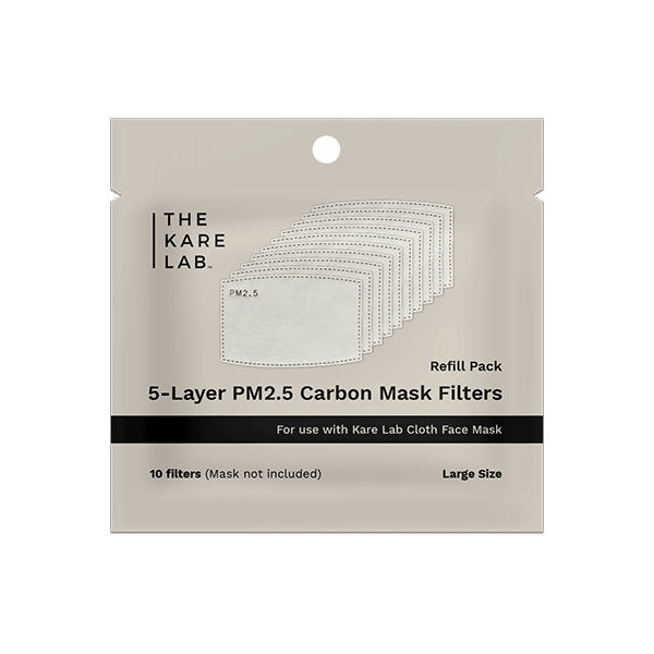 5 Layers PM 2.5 Carbon Mask Filters For Adult